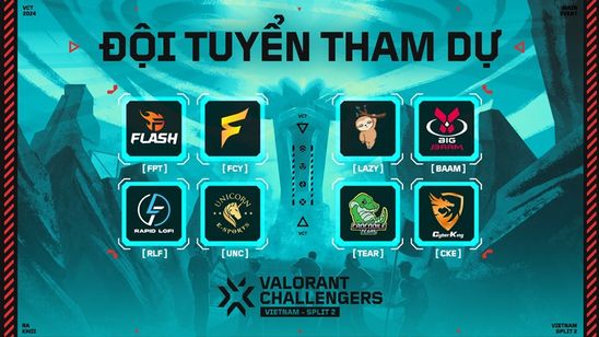 2024 VCT Challengers Vietnam Split 2 chuẩn bị khởi tranh | VNG